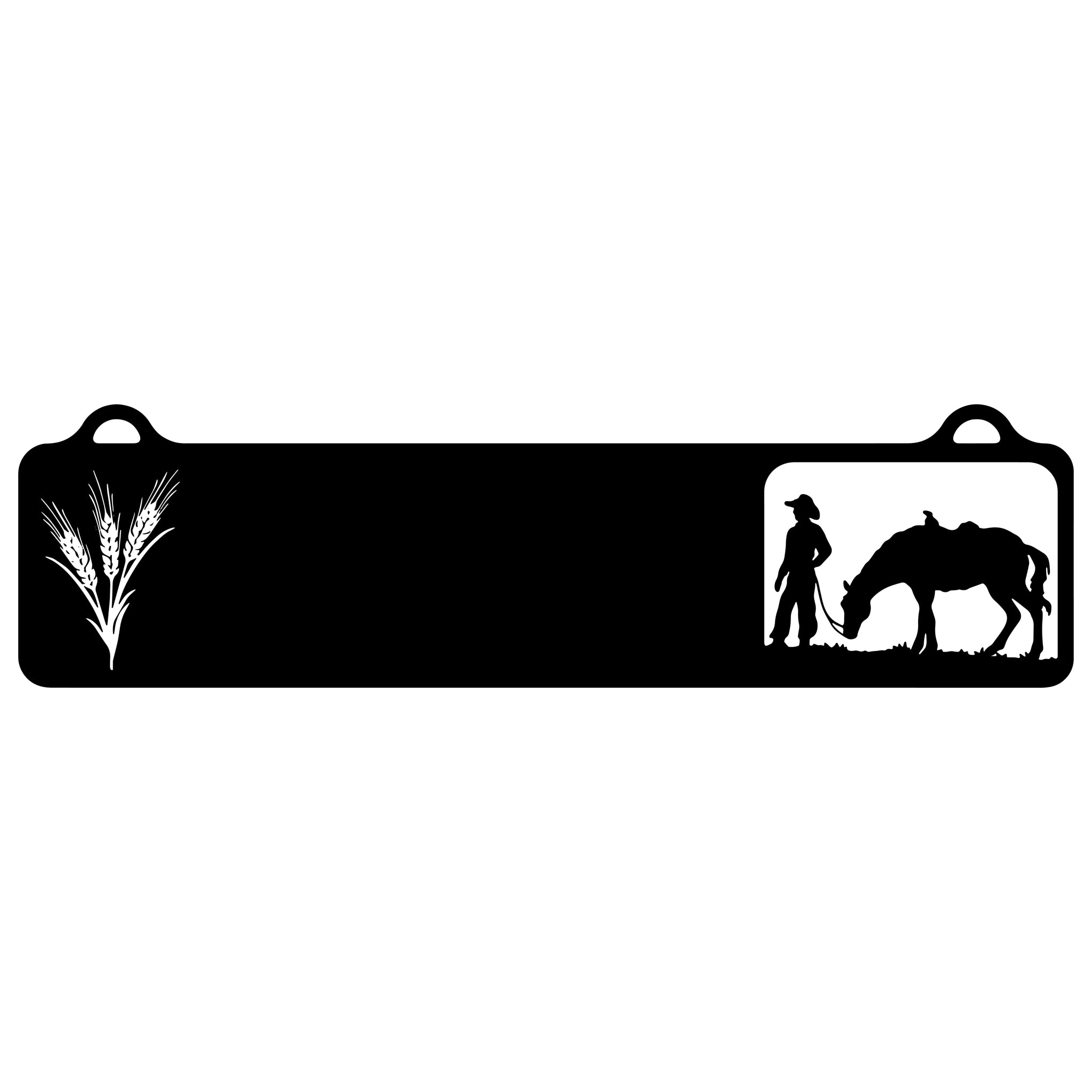 Stockman Wheat Farm Sign – Custom Farm Signs