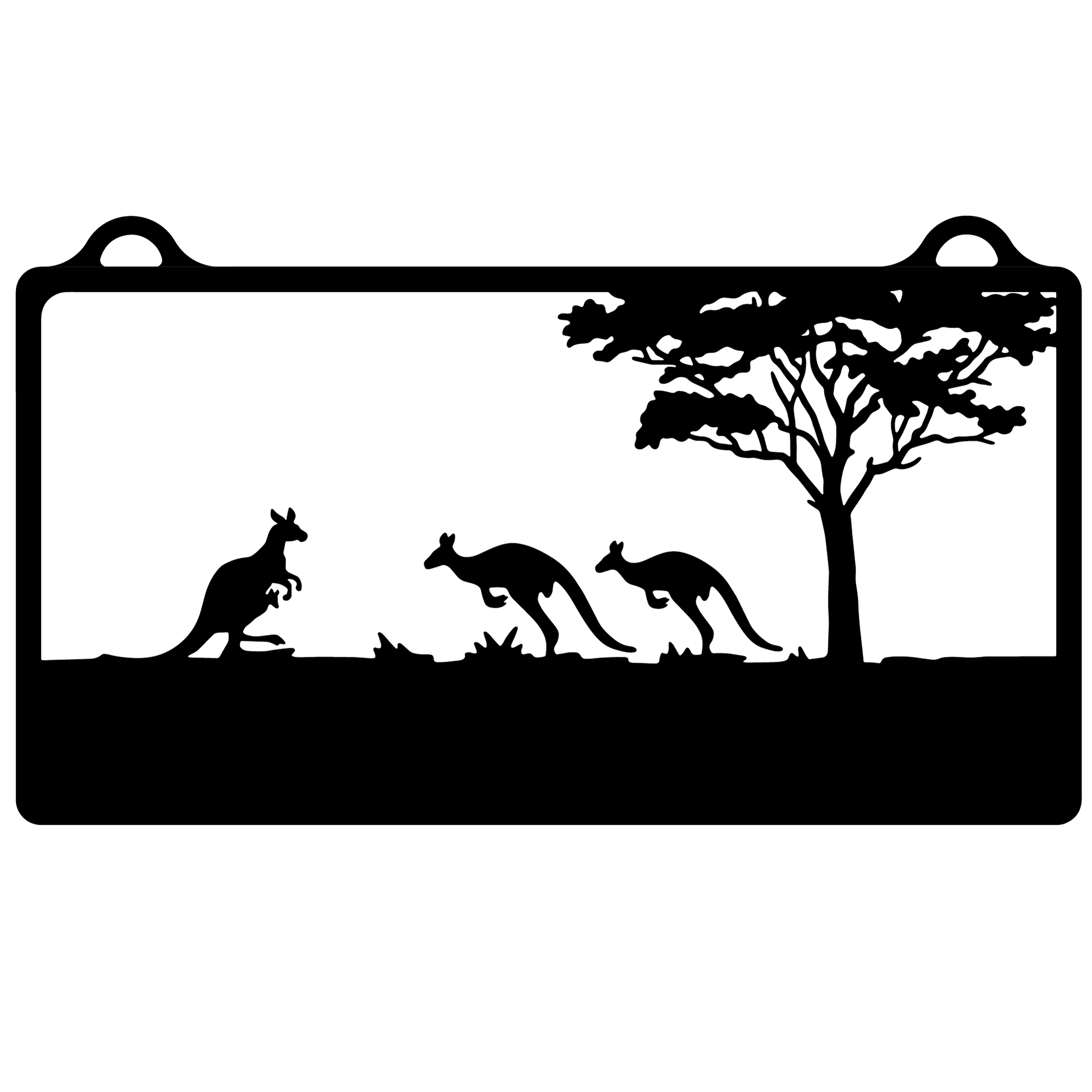Kangaroos – Custom Farm Signs